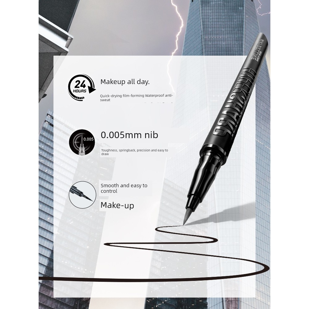 Maybelline Long Lasting Non Smudge Crouching Silkworm Very Fine Pen ...