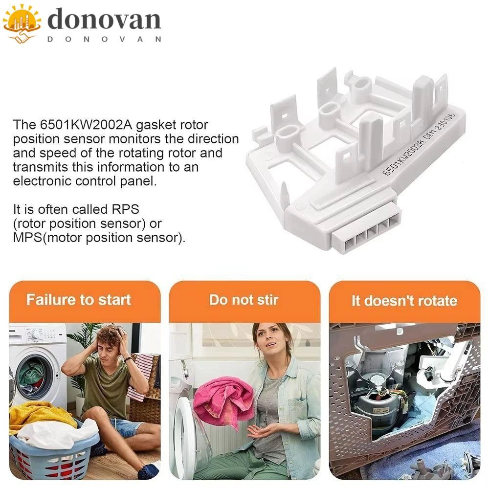 DONOVAN Washing|Hall Sensor, 6501KW2001A/B 6501KW2002A/B Washer ...