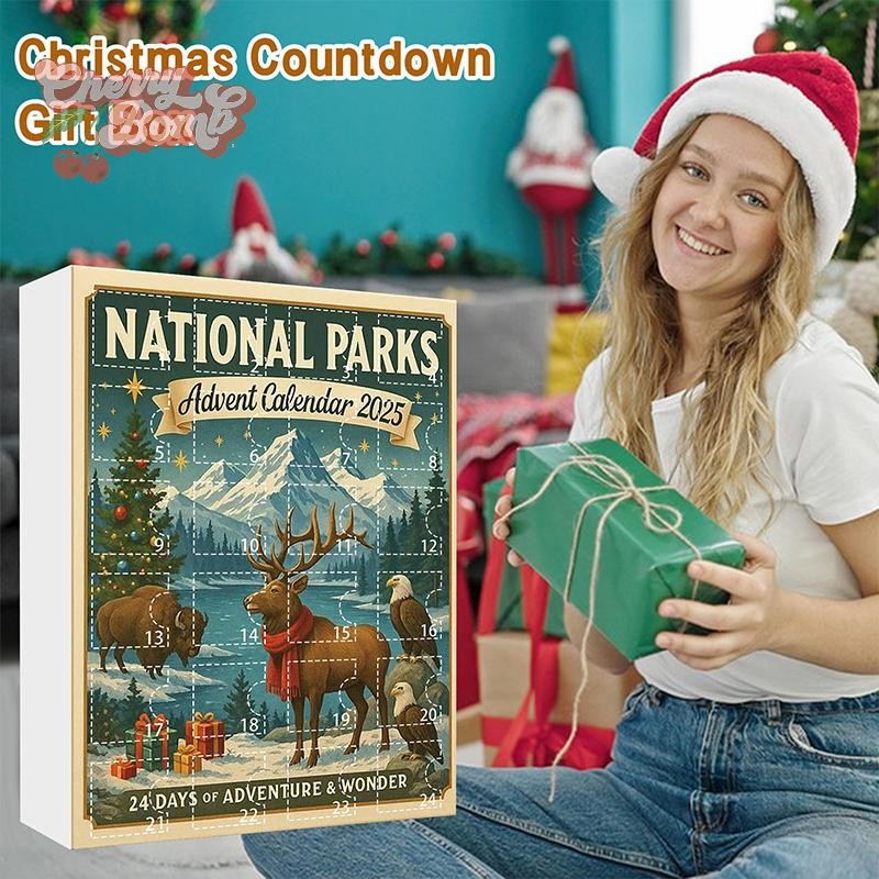 (Cherry Bomb) National Parks Advent Calendar 2025, With 24 Iconic ...