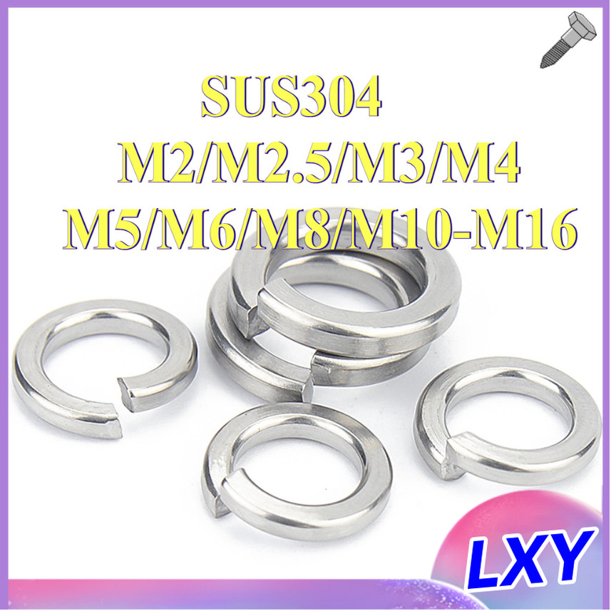 304 stainless steel spring washers, washers, screw washers M2/M2.5/M3 ...