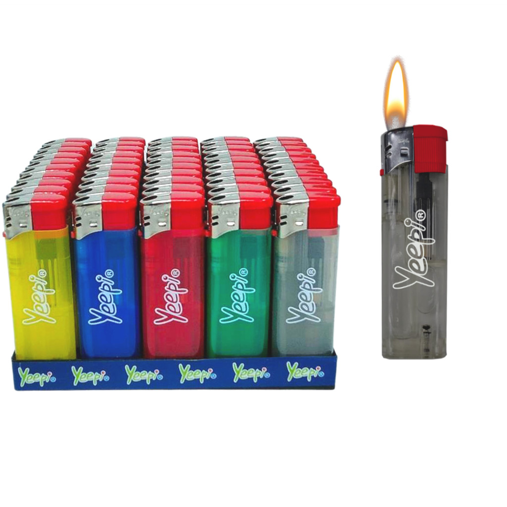 Yeepi Electronic Lighter Adjustable Butane Gas Lighter (1Pcs) | Shopee ...