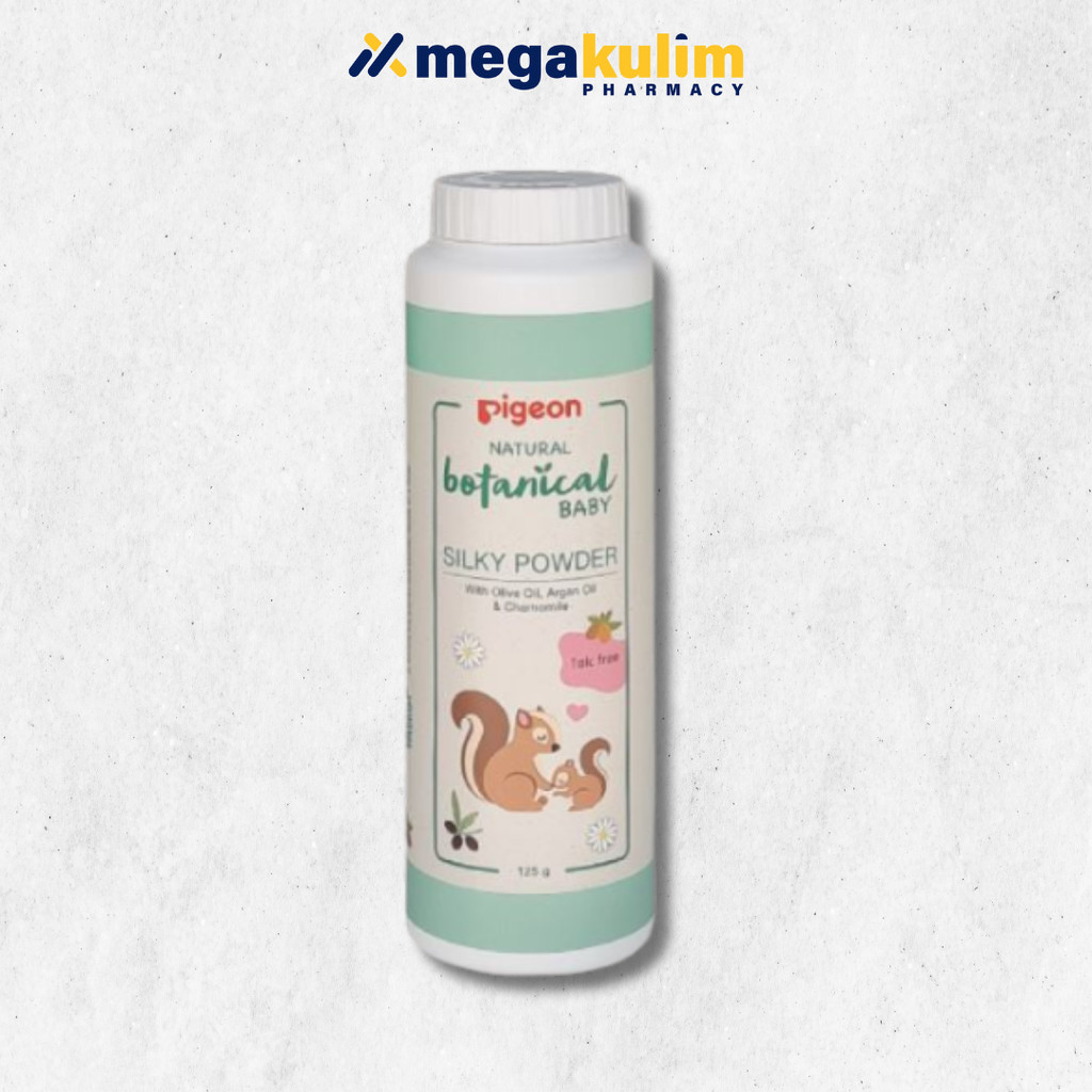 Pigeon Natural Botanical Baby Silky Powder 125g | Shopee Malaysia