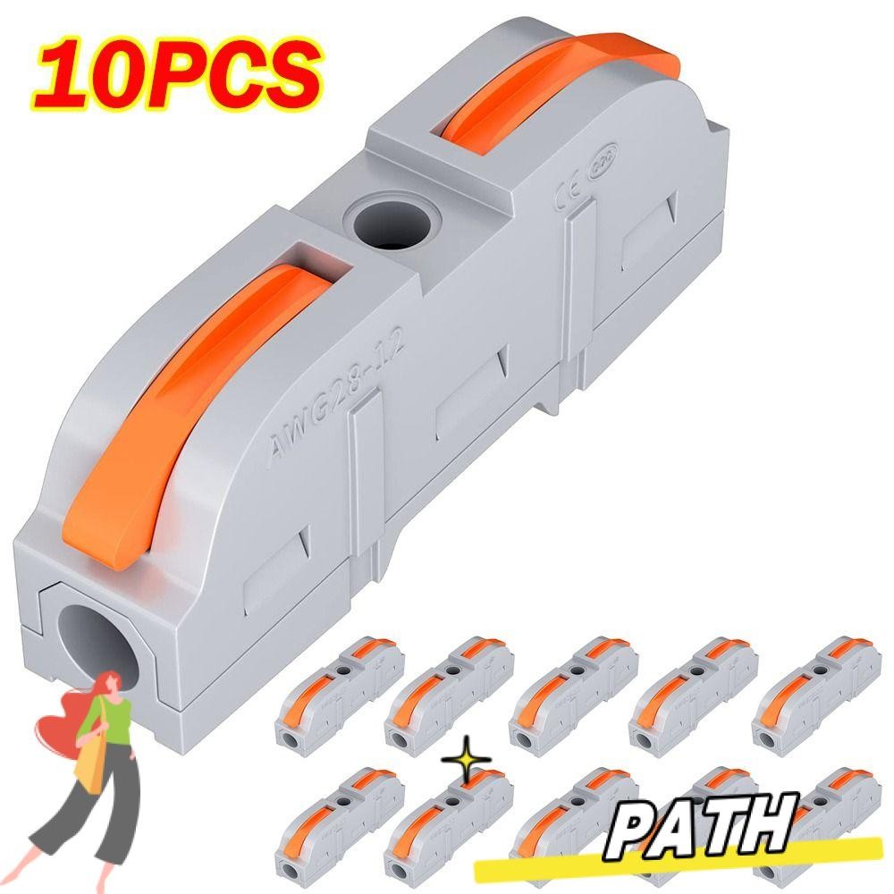 PA-HOME Wire Connector, Mini 1 to 1 Inline Quick Terminal Block ...