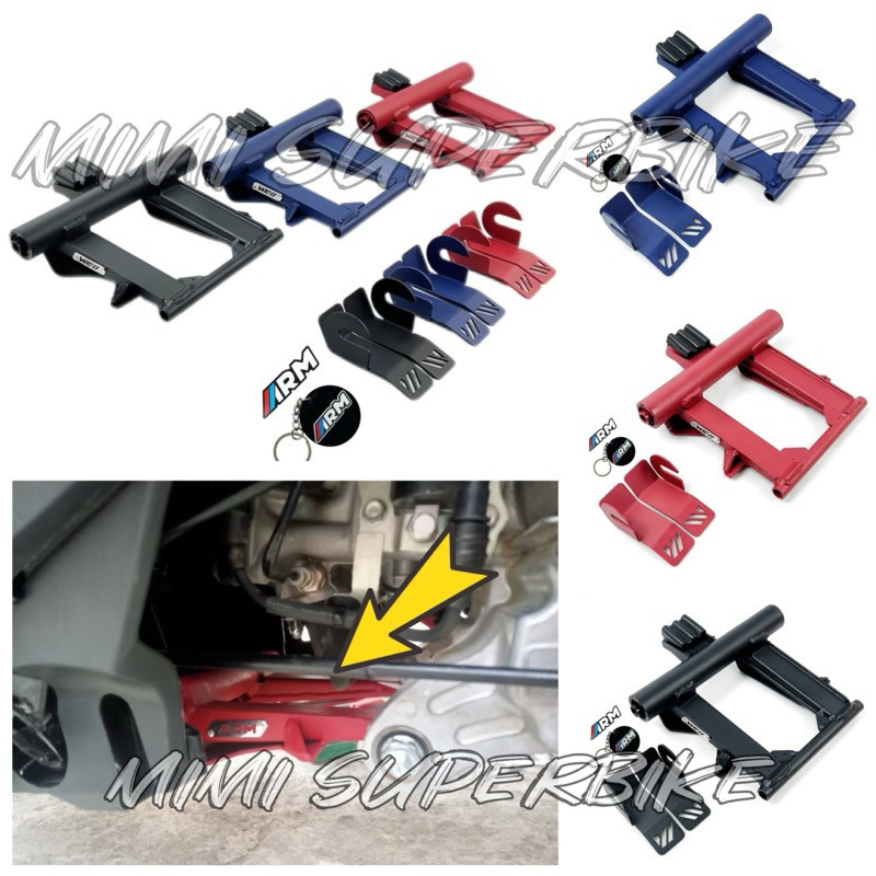 ORI ARUMI HONDA VARIO125 VARIO150 ENGINE EXTEND + 2 INCI ENJIN MOUNTING ...
