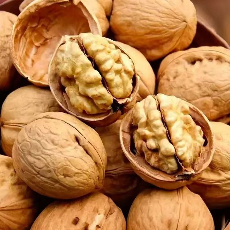 Hand-peeled roasted walnuts with paper-thin skin, Saiyitang organic ...