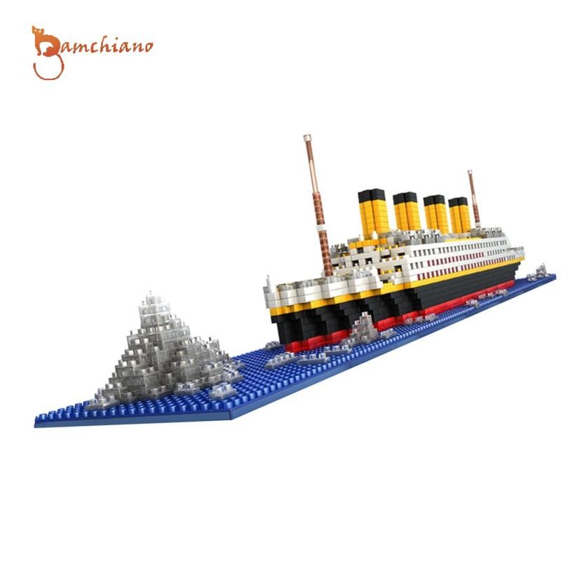 gamchiano Titanic Building Blocks 3D Educational Toys Micro Titanic ...