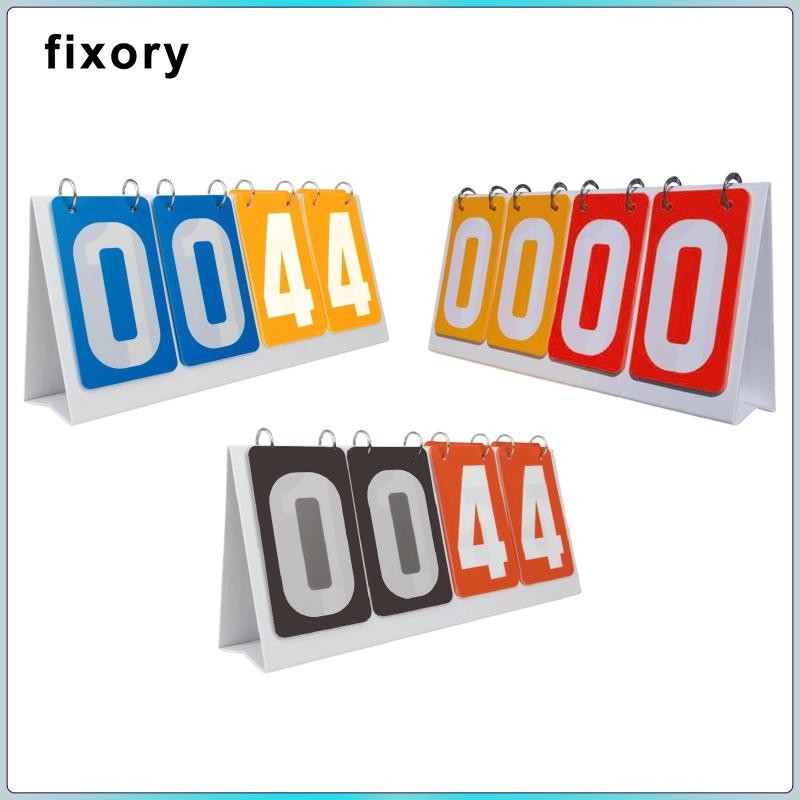 fixory Flip Number Score Board Multi Sports Scoreboard 4 digits Scoring ...