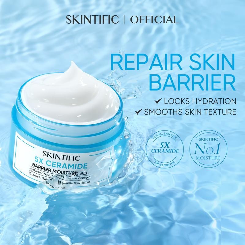[SKINTIFIC OFFICIAL] SKINTIFIC 5X Ceramide Moisturizer 30g Skin Barrier ...