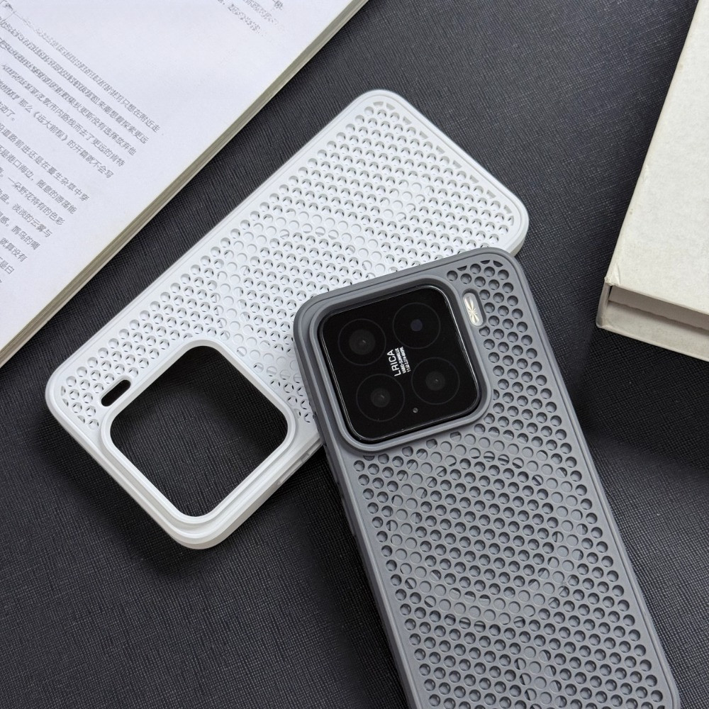 Honeycomb cooling phone case For XIAOMI 15 14 13 13T Pro POCO F5 F6 F7 ...