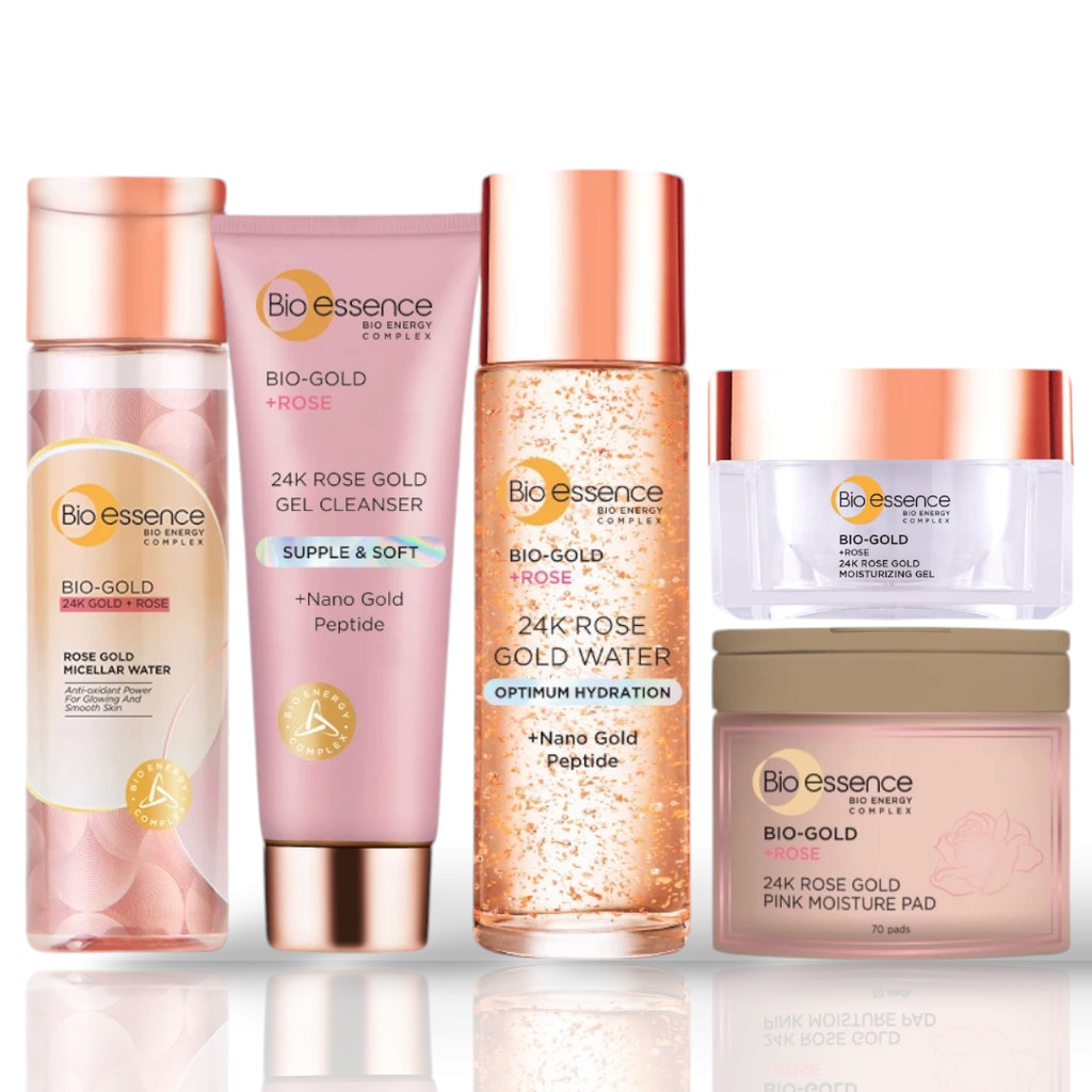 Bio-Essence Bio-Gold Rose Gold Micellar Water/Cleanser /Rose Gold Water ...