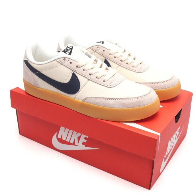 Kasut sukan Nike Retro berwarna kuning air dengan cengkaman getah asli ...
