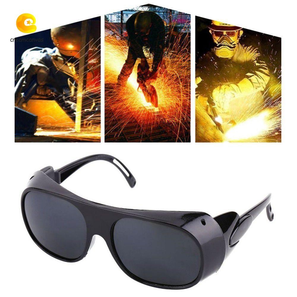 CREAMCANVAS Welding Goggles Anti-impact Solder Lenses Working ...