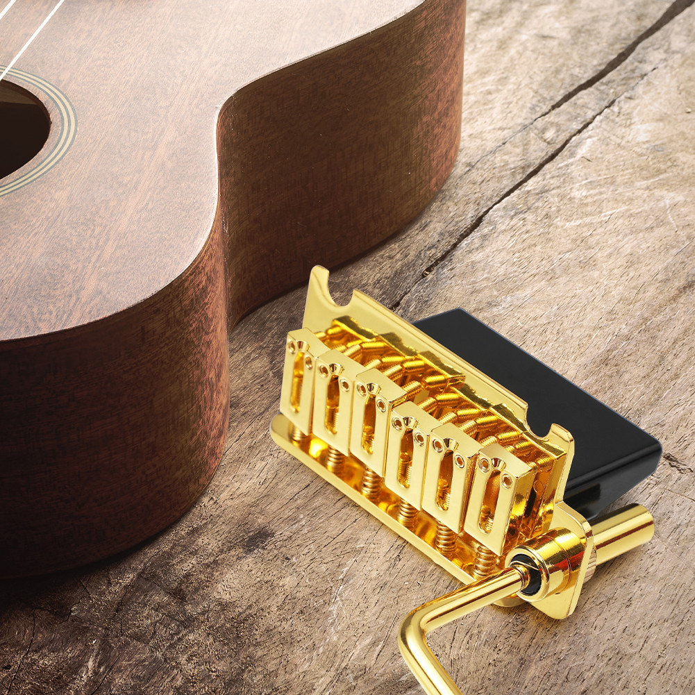 10.5mm Electric Guitar Bridge Hardtail Bridge 2 Post Point Electric ...