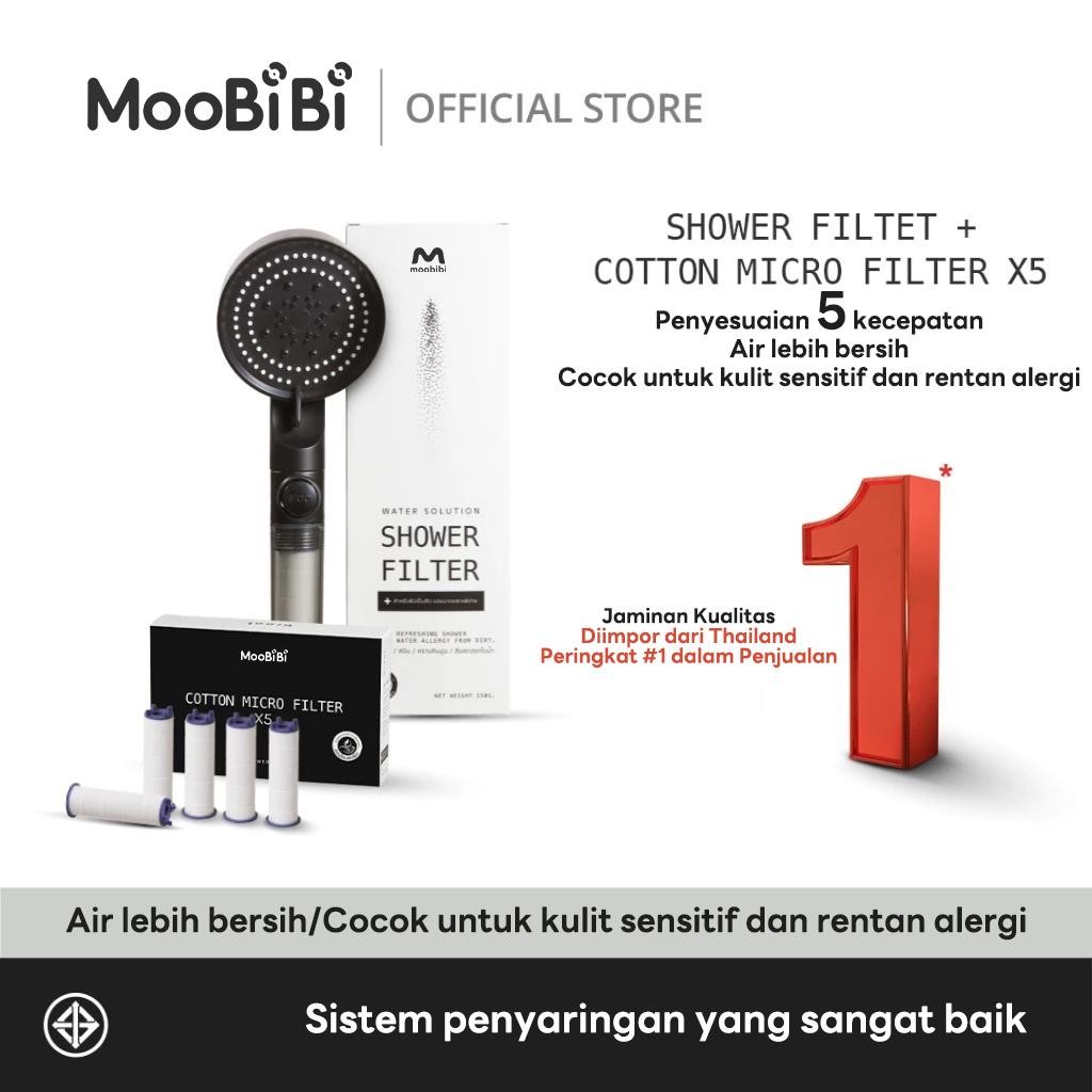 【3-year warranty】Moobibi ULTRA PURE SHOWER FILTER penapis pancuran ...