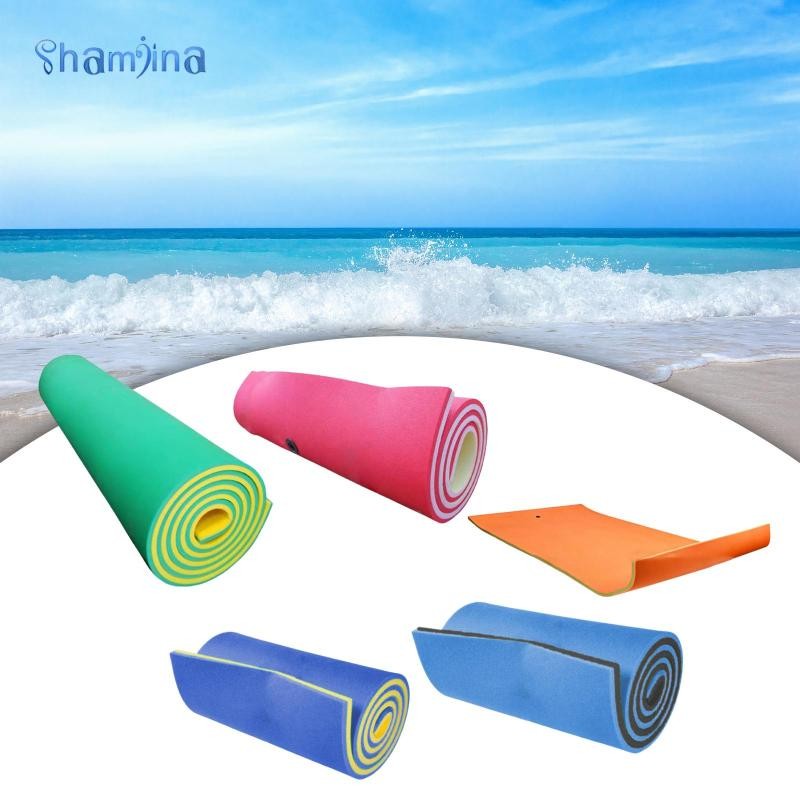 [Shamjina] XPE Foam Floating Pad for Water Activities, Two Layer Mat ...