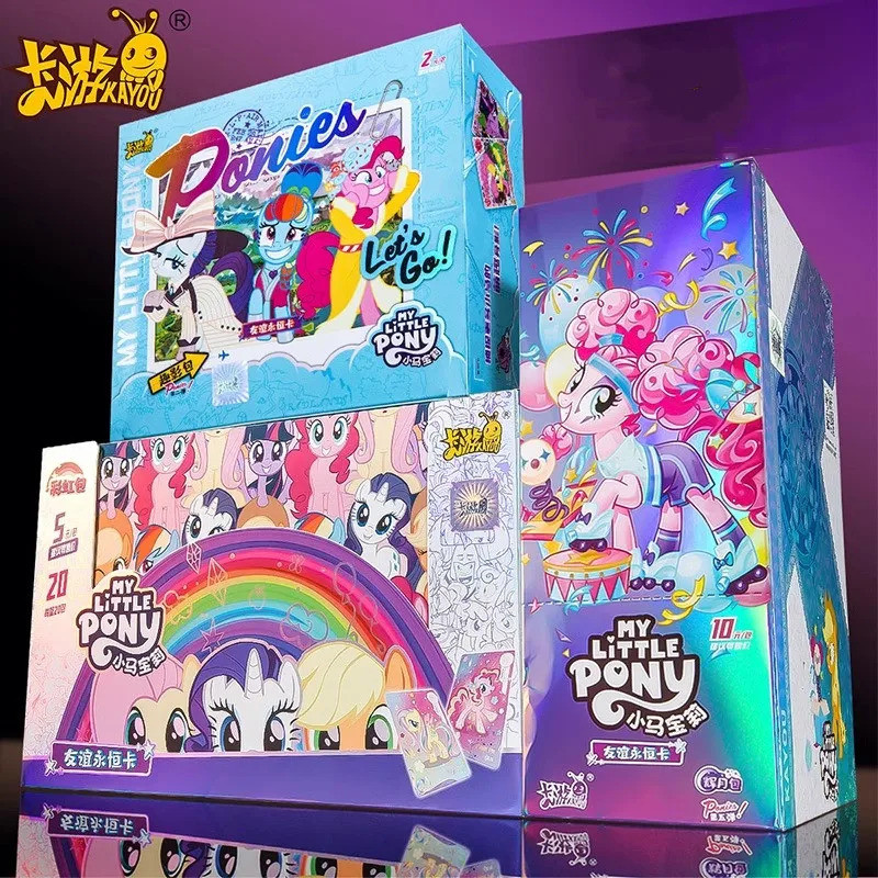 My Little Pony Trading Card KAYOU 100%Original Game Box, Rare Collector ...