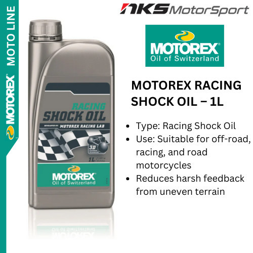 Motorex Racing Shock Oil - 1L | Shopee Malaysia