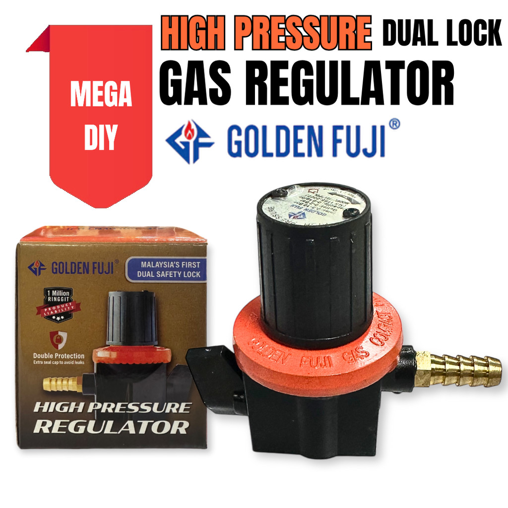 ORIGINAL【𝐃𝐎𝐔𝐁𝐋𝐄 𝐋𝐎𝐂𝐊】HEAVY DUTY Golden Fuji 181DPDL High Pressure Gas ...