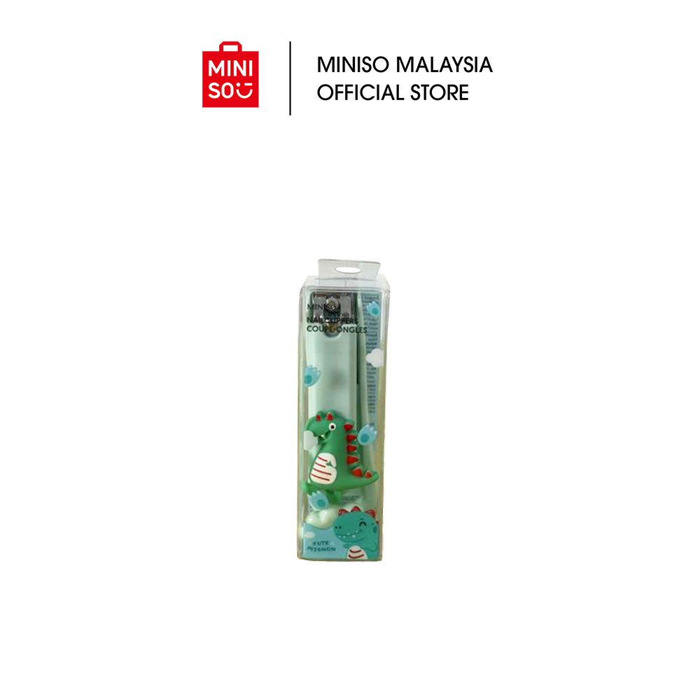 MINISO Cute Cartoon Series Little Dinosaur Nailclippers (Green ...
