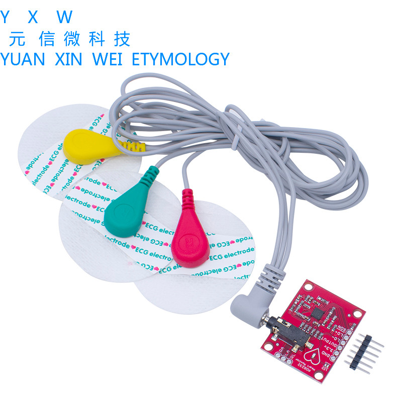 AD8232 Pulse Heart ECG Monitoring Sensor Module ECG Monitoring ECG ...