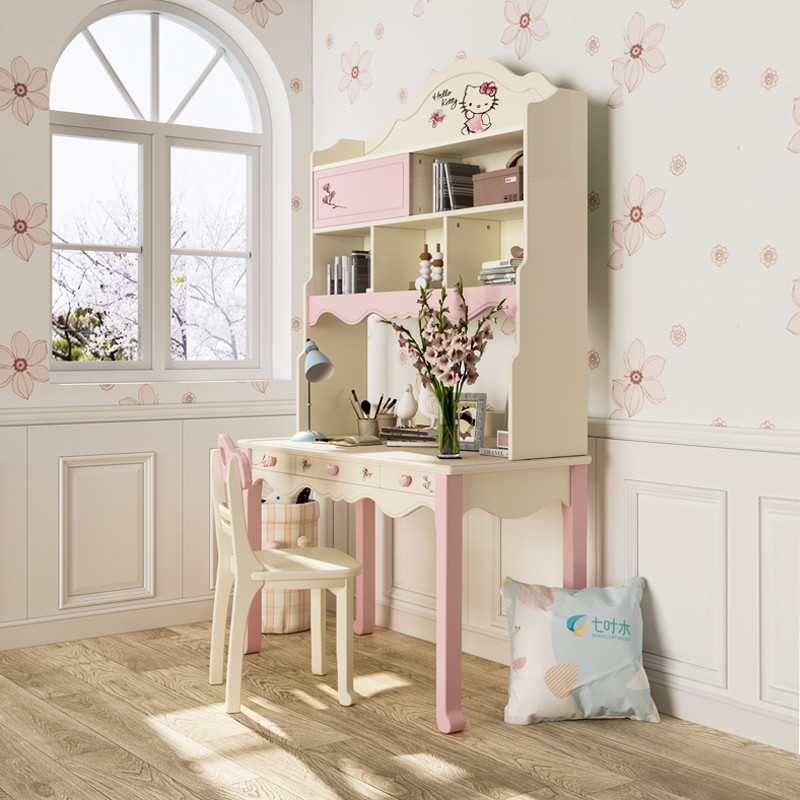 Hello Kitty Co-Branded Children's Furniture Desk Student Study Table ...