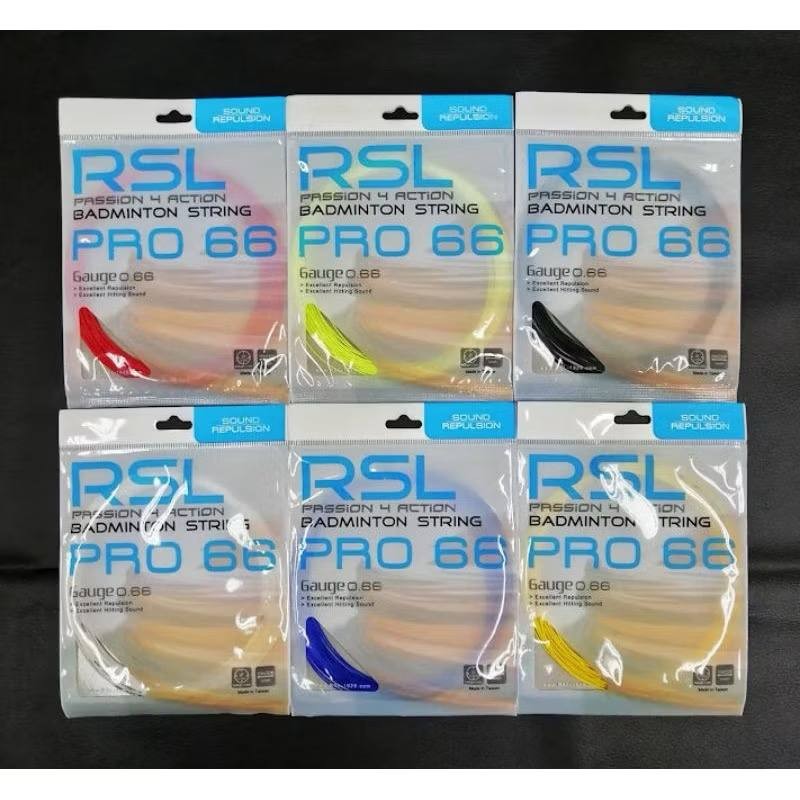 TALI BADMINTON RSL PRO 63 (ORIGINAL) Racket Badminton STRING 63 ...