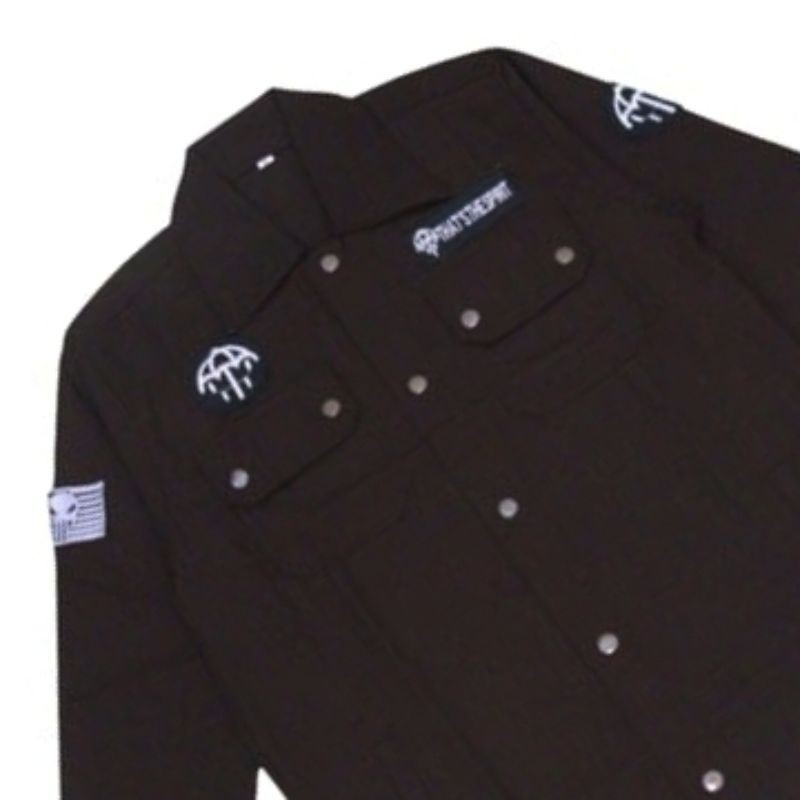 EMBROIDERED SEMI PARKA JACKET (8 SIZES) BMTH TRUCKER JACKET LNM.ID04 ...