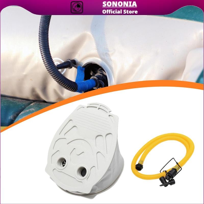 SONONIA Foot Pump Inflatables Kayak Air Pump Lightweight Compact High ...