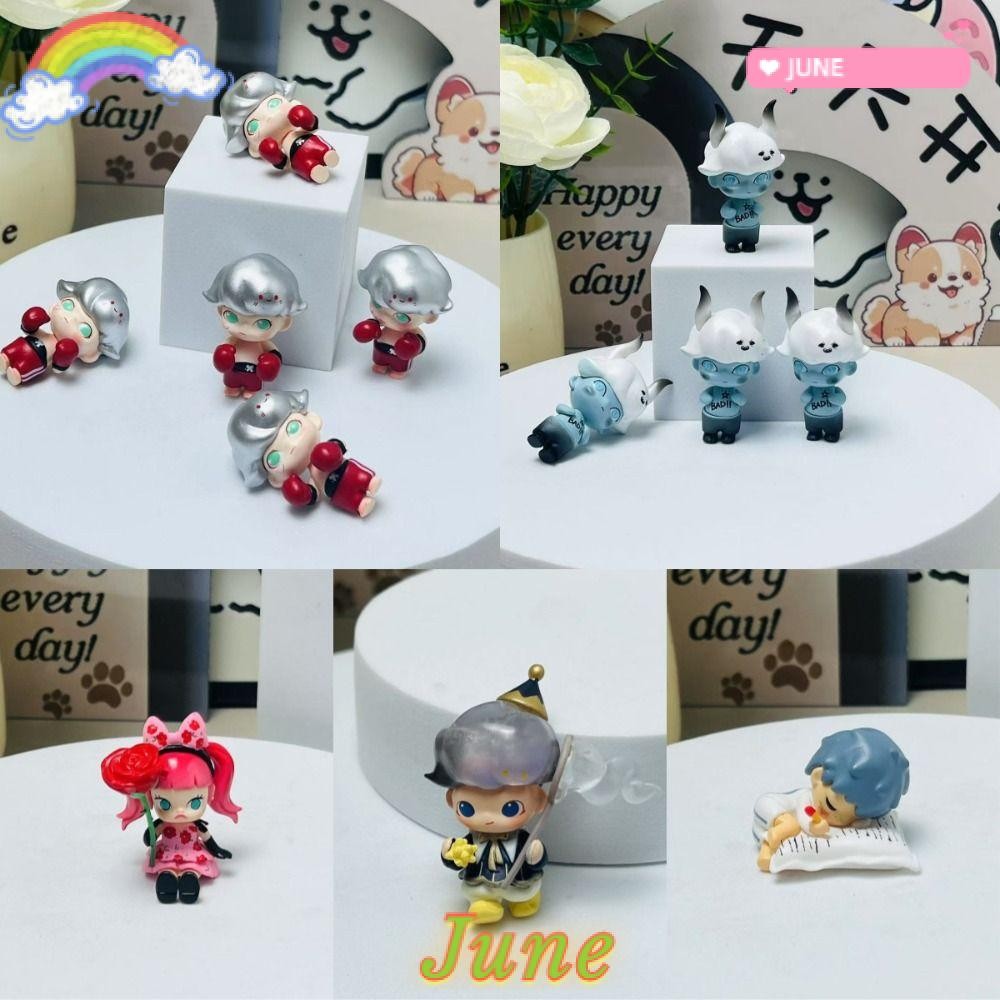 JUNE1 Hirono Box, POPBEAN POP MART Molly Mini Ornaments, Cute Dimoo ...