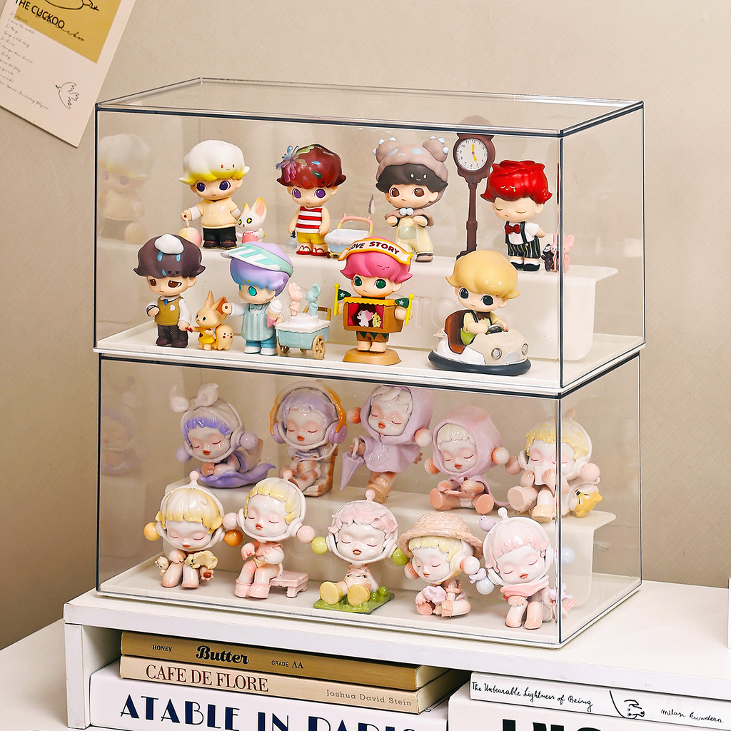 X-Mart Transparent Acrylic Display Storage Box Mystery Box Handmade ...