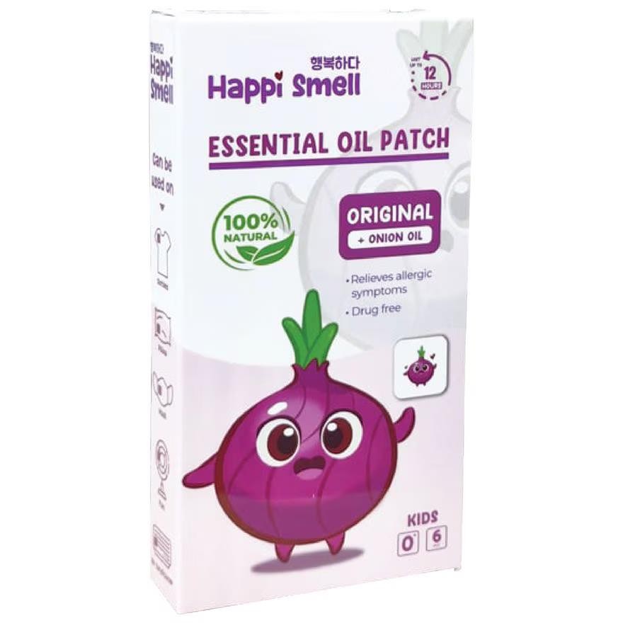 HAPPI SMELL Onion Essential Oil Patch 6s | Shopee Malaysia