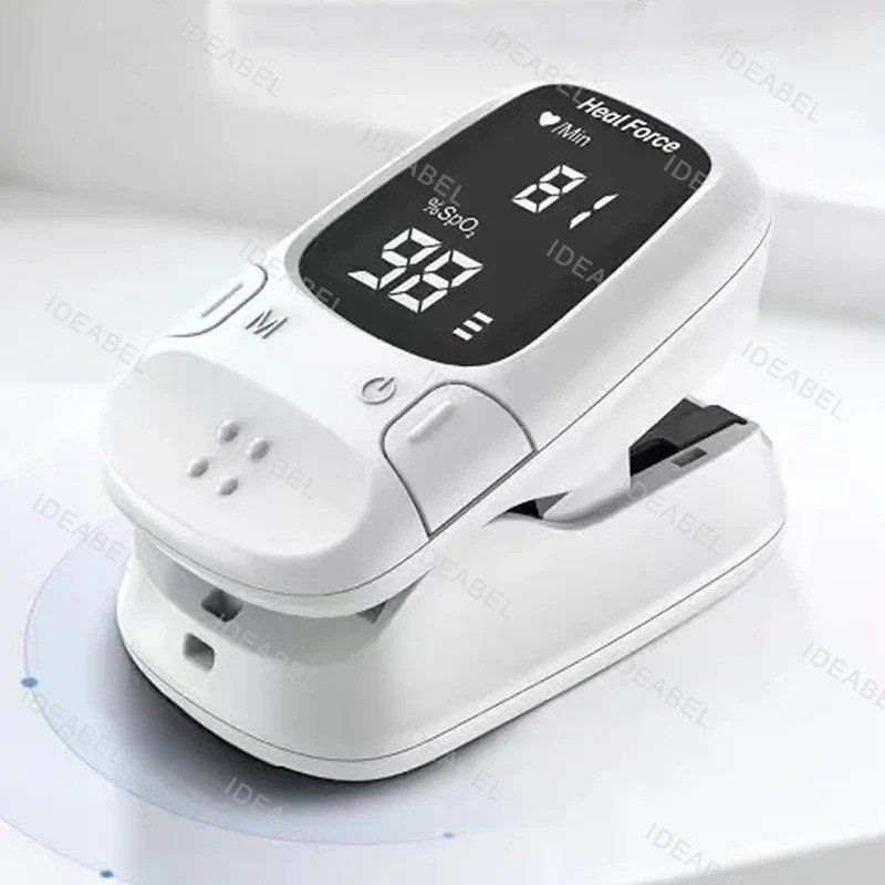 Pulse Oximeter OLED Blood Oxygen Saturation Heart Rate Monitor ...