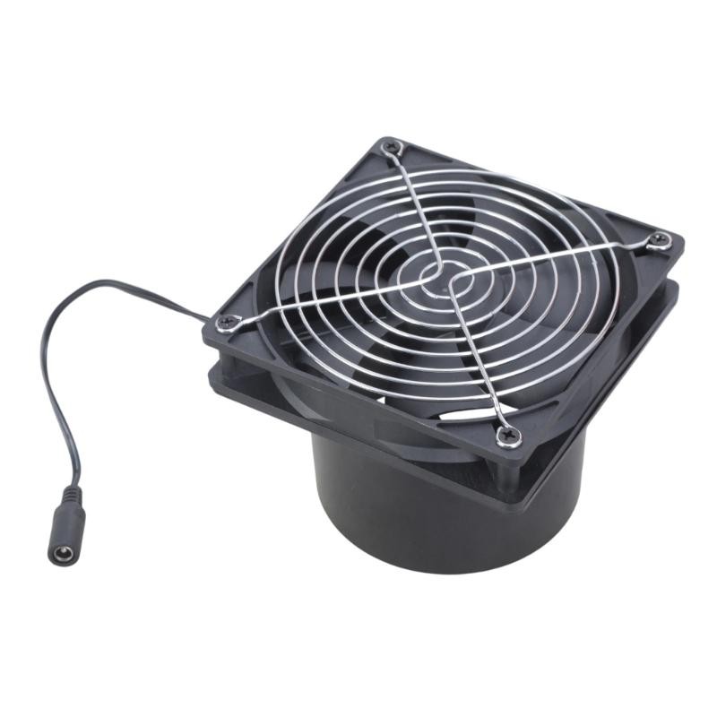 com* 12V 12cm Exhaust Fan Home Inline Duct Fan Bathroom Extractor ...