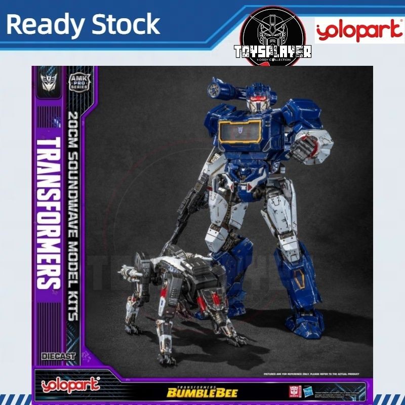 Yolopark Transformers AMK PRO Series 20cm Soundwave Model Kit | Shopee ...