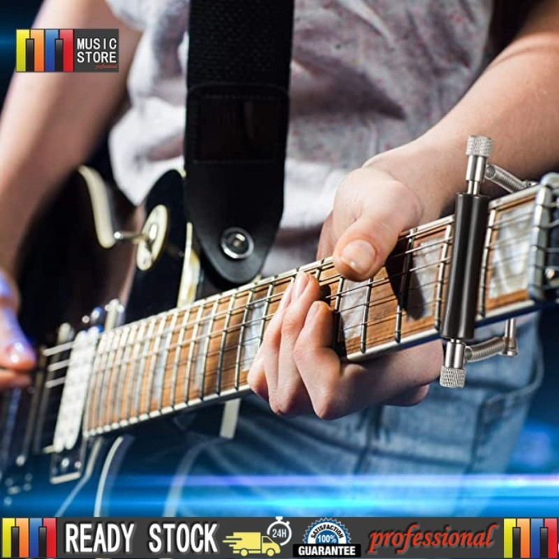 Guitar sliding tuning clip capo Guitar Rolling Capo Slides Easy Tunning ...
