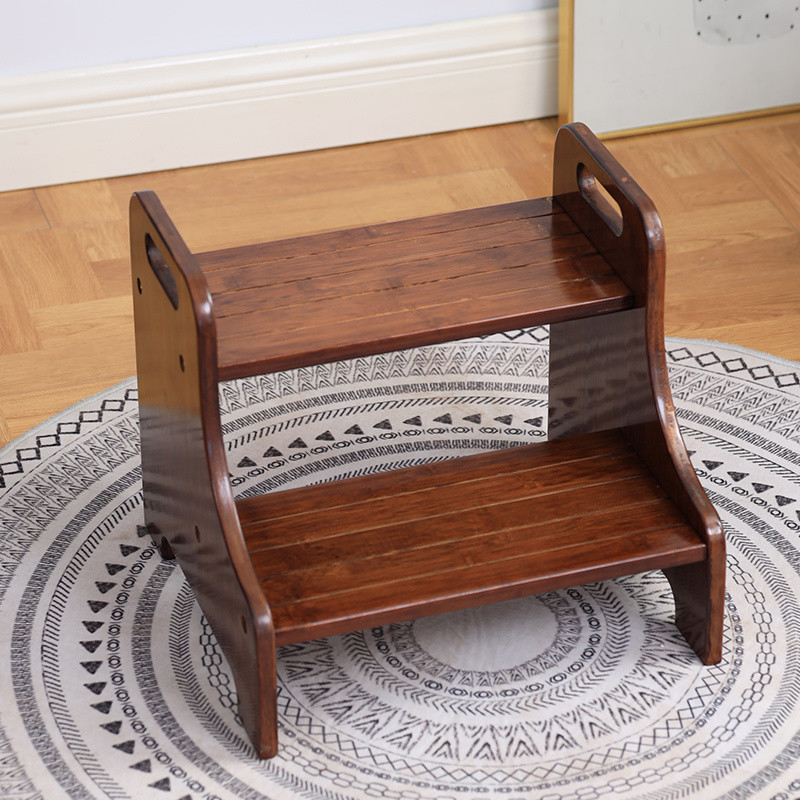 Foot Stool Solid Wood Stair Step Influencer Foot Stool Foot Step ...
