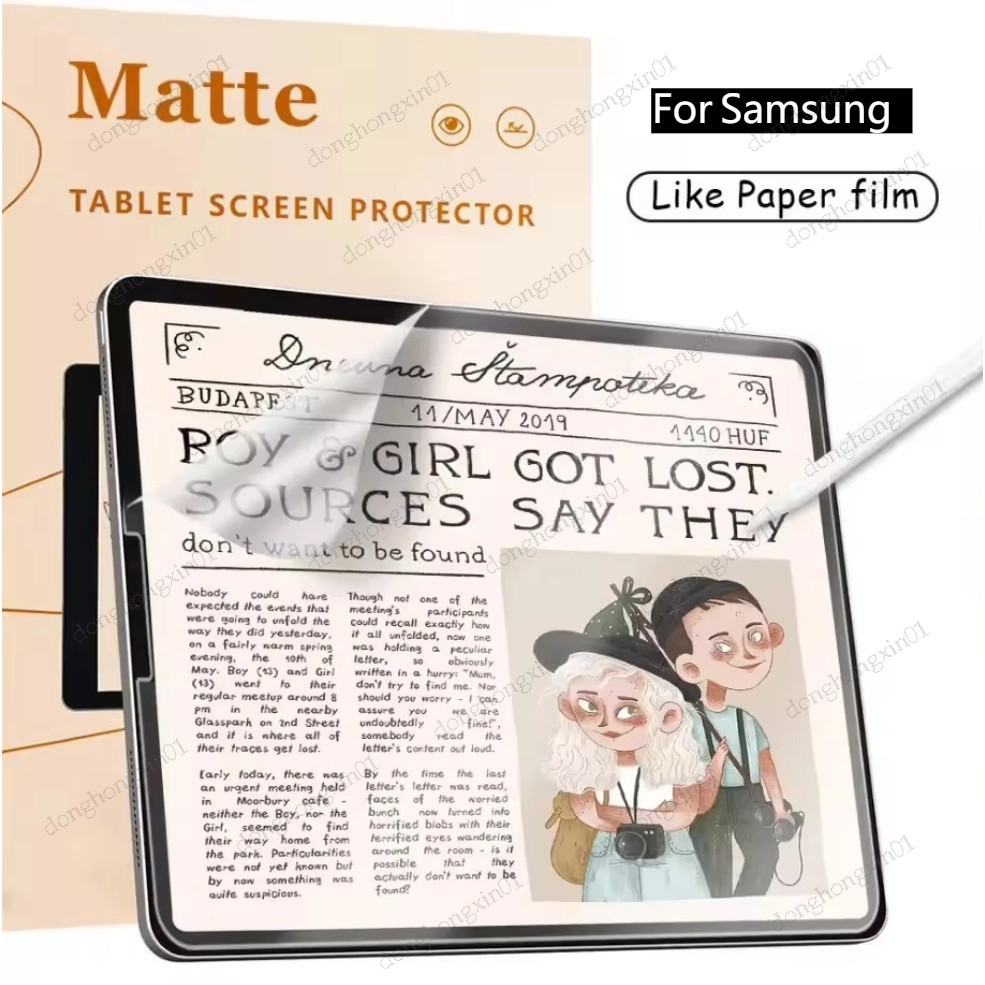 Soft Film For Samsung Galaxy Tab S11 (11-inch) 2025 SM-X730 SM-X736B ...