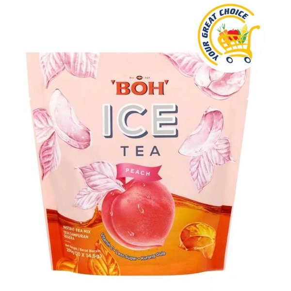 Teh Boh Ais Peach 20 Uncang | Shopee Malaysia