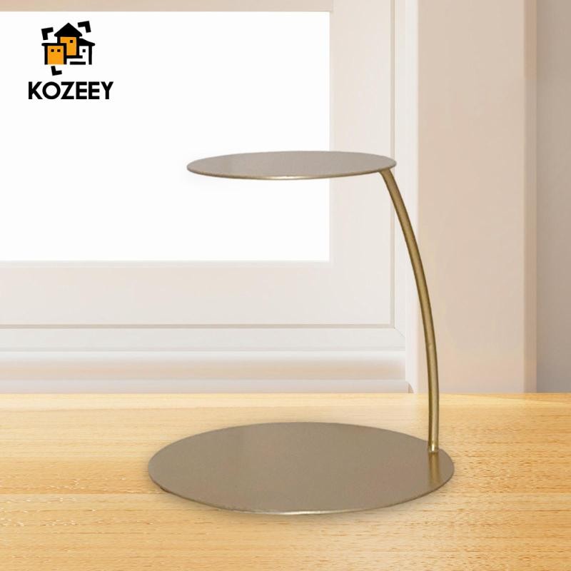 KOZEEY Art Cake Stand Round Layered Cake Display Rack for Buffet Pastry ...