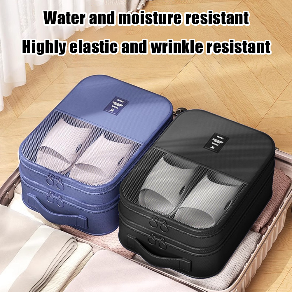 Travel Shoe Storage Bags Multi-fuction Zipper Waterproof Portable ...