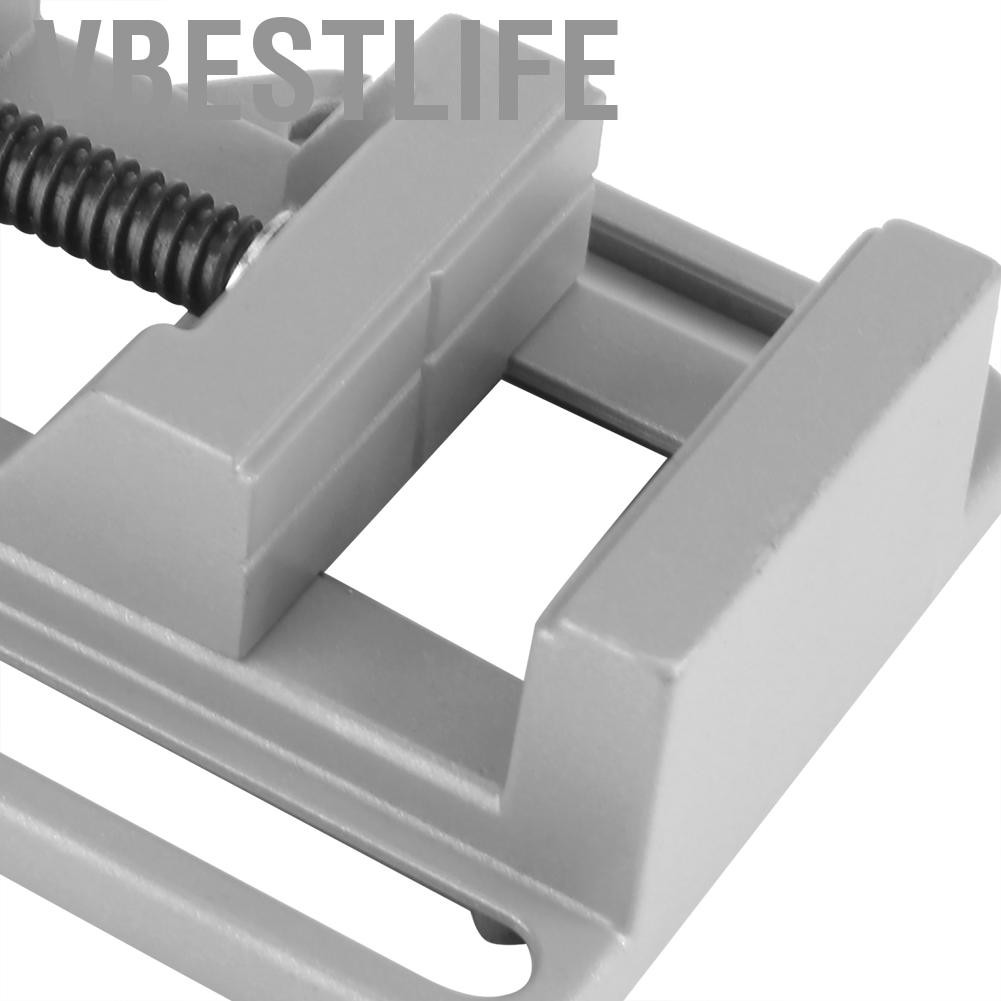 VBESTLIFE Aluminum Table Flat Vise Workbench Clamp with Quick Release ...