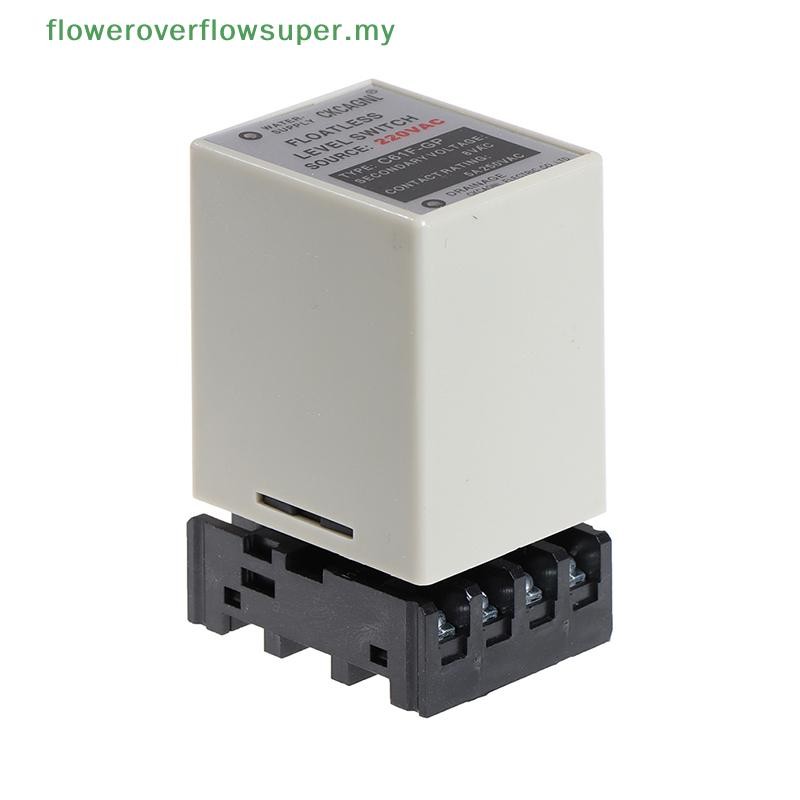 FSMY C61F-GP AC220V Level Relay Floatless Level Switch Level Controller with Base Jelly | Shopee ...