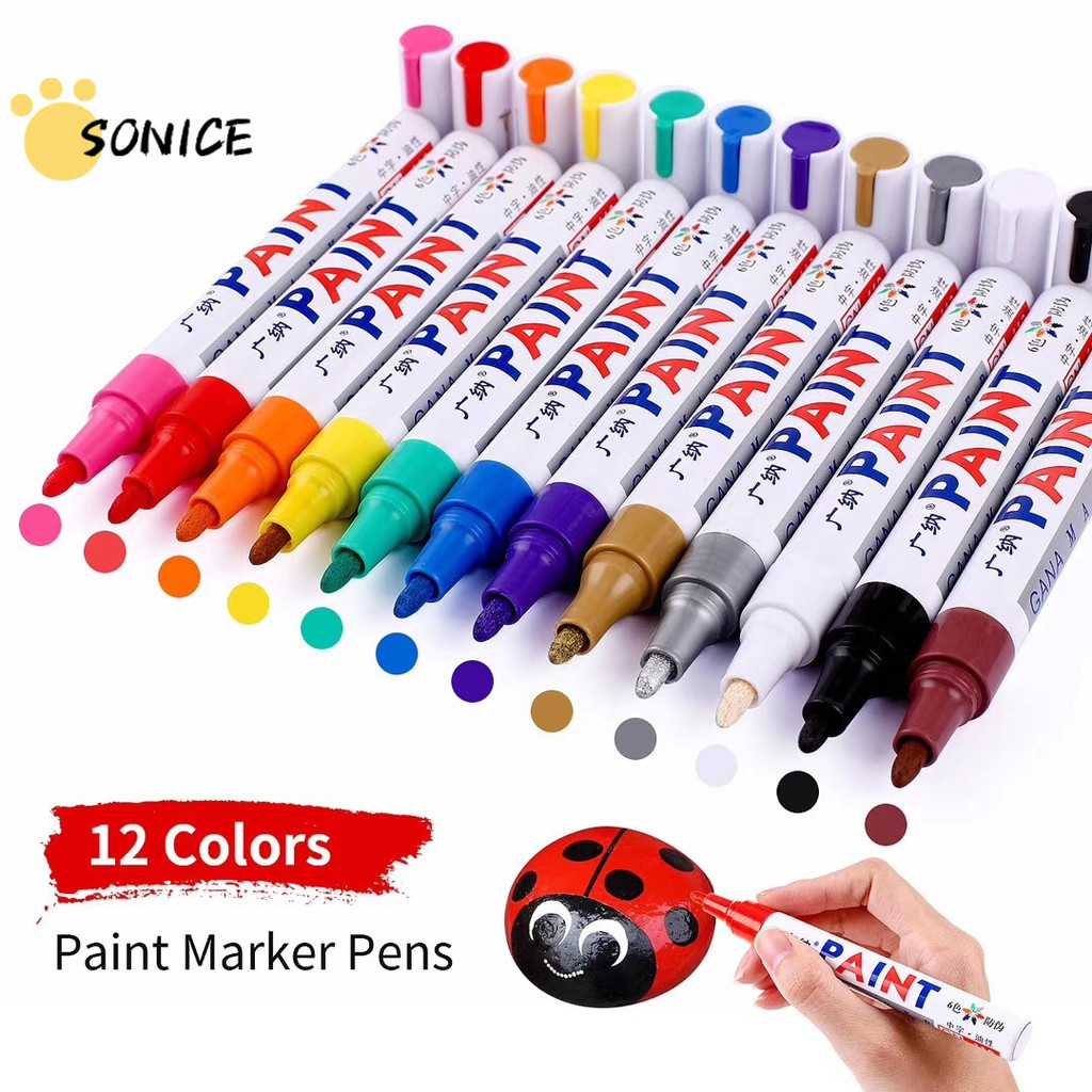 Paint Pen for Glass and Ceramic Best Marker for Writing Opaque Marker ...