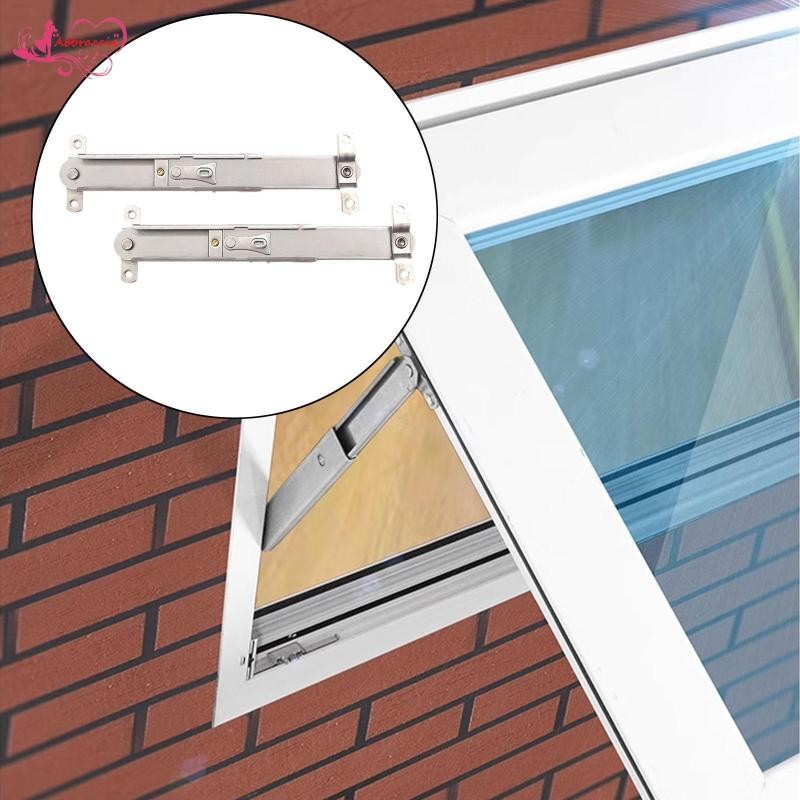 [Abbraccia] 1 Pair Window Restrictor Braces with Positioning Buckle for ...