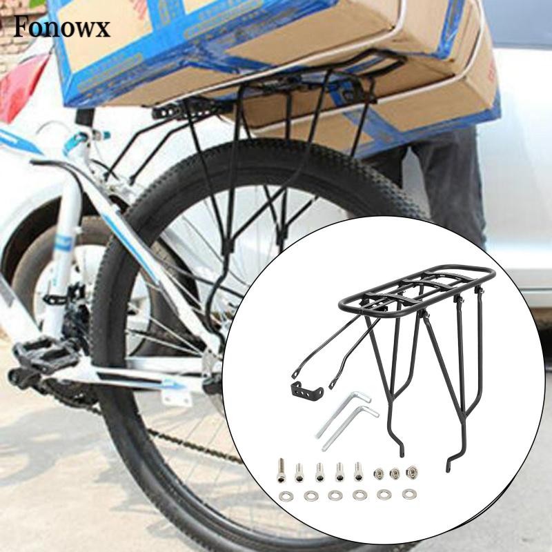 [AbabixaMY] Bicycle Rear Rack, Bike Cargo Rack Pannier Rack Carrier ...