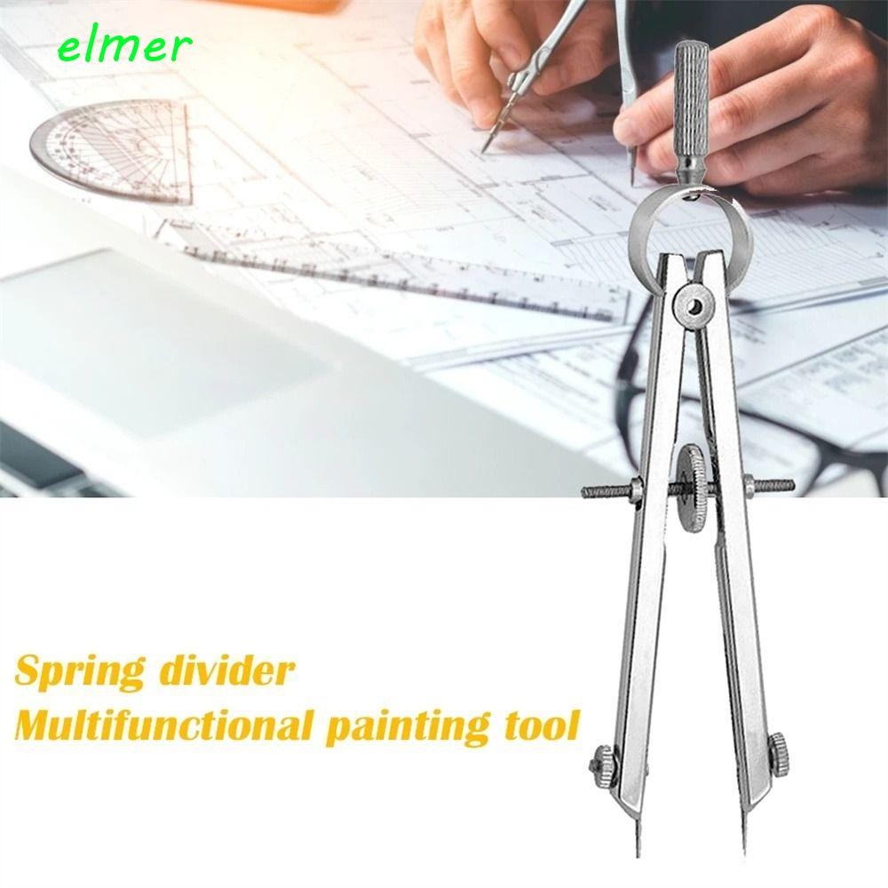 ELMER Math Compass Professional School Supplies Bow Divider Engineering ...