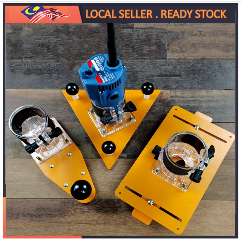 Wood Trimmer Router Fixed Base Trimming Machine Balance Board Work ...