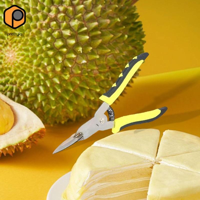 [prettyia] Practical Durian Opener Fruit Shell Clip, Portable Easy to ...