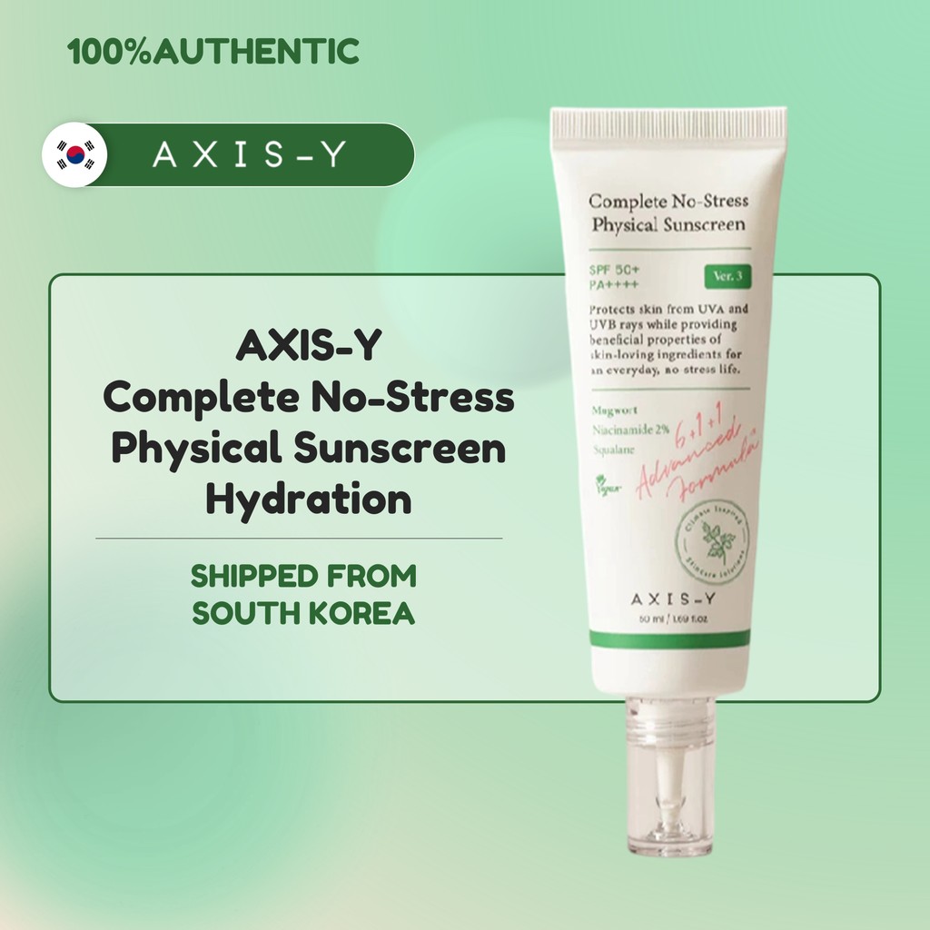 [AXIS-Y] Complete No-Stress Physical Sunscreen Hydration Version 3 ...