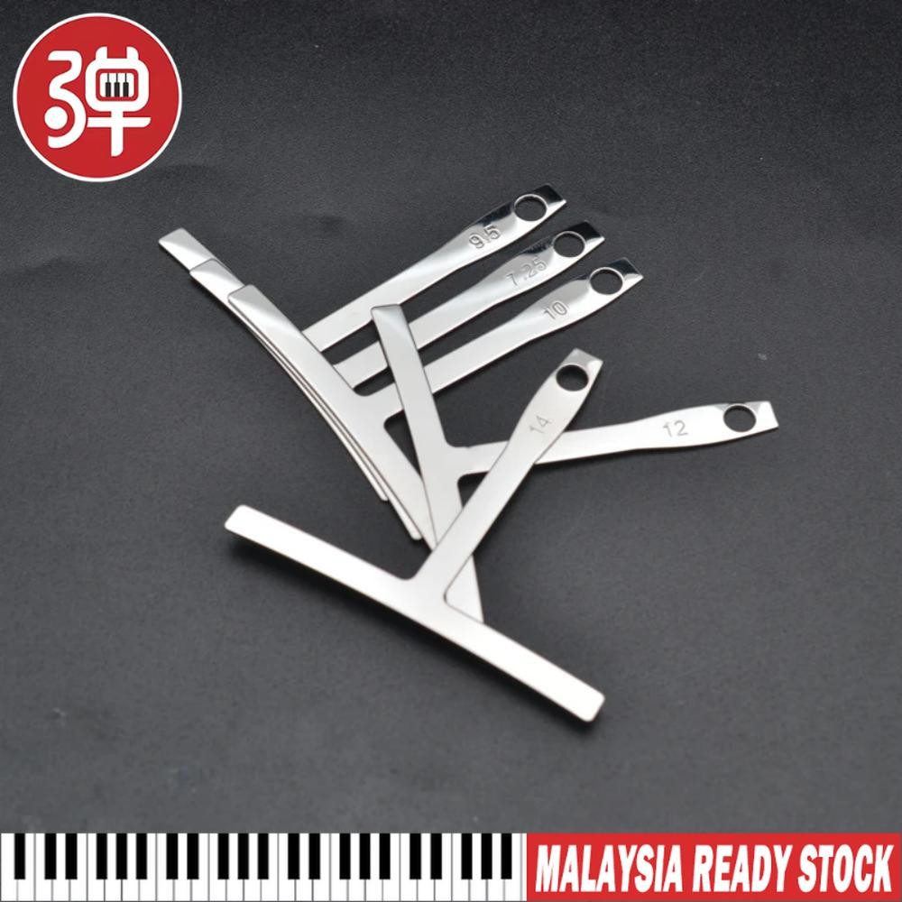 9 Pcs Guitar Radius Gauge Stainless Steel Under String Radius Measuring ...